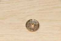 China Textured Pattern Shank Style Button 28L Width OEKO TEX 100 Approved for sale
