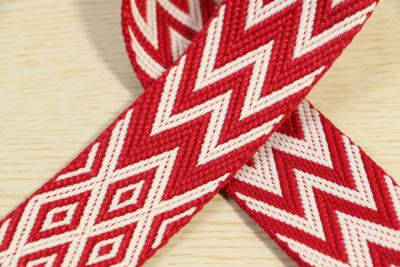 Cina Nastri tessuti bicolori, spessore del nastro 3mm del grippaggio di polarizzazione del poliestere di Goemetric in vendita