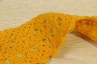 China Scalloped Cotton Herringbone Webbing Tape Multi Patterned Acrylic Wool Material for sale