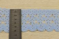 China Scalloped Cotton Herringbone Webbing Tape Multi Patterned Acrylic Wool Material for sale