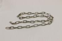 China Multiapplication Silver Plated Cable Chain 9mm Width Ecofriendly for sale