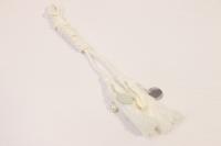 China Non Stretch Drawstring Decorated With Beads And Shell Ornament for sale