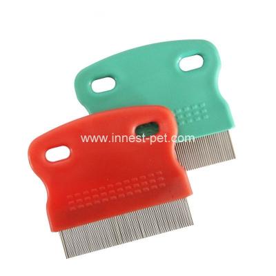 China wholesale stainless pin pet grooming dog comb of stable quality for sale