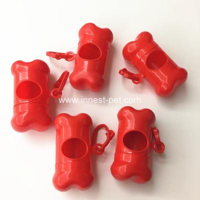 China Promotional Gift Bone-shaped Dog Poop Bag Holder for sale