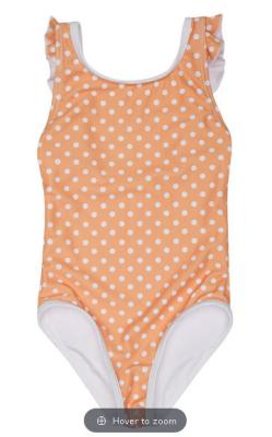 China Baby Girls Bikini Floral Split Tankini Swimsuit Bathing Suit Swimming Clothes for sale