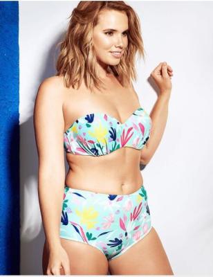 China Secret Garden Bandeau Underwired Bikini Top B-DD cup for sale