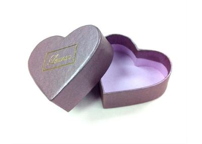 Cina Scatole di presentazione squisite del cartone, contenitori a forma di di cioccolato del cuore su ordinazione in vendita