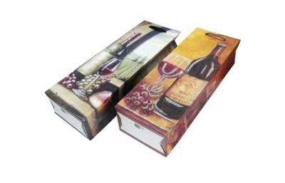 Cina Imballaggio riciclato su misura di vetro di vino dei contenitori di regalo del cartone in vendita