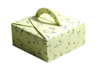Cina Contenitore di imballaggio di carta ecologico del dolce della laminazione portatile vuota di Matt in vendita