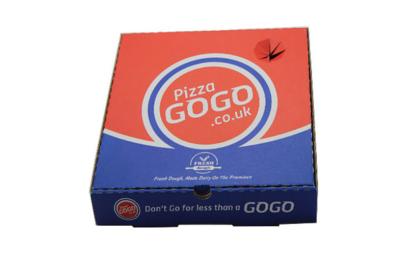 Cina Contenitori d'imballaggio di carta a 10 pollici su ordinazione, contenitore d'imballaggio 150gsm di pizza rotonda in vendita