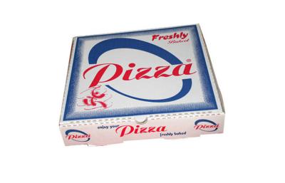 Cina Il quadrato su ordinazione ha ondulato i contenitori di pizza che imballano con la carta kraft 6 - a 28 pollici in vendita