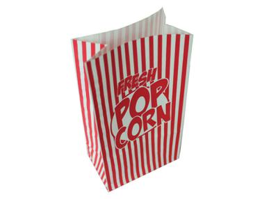 中国 劇場のための食品等級のグリースを弾く 80gsm ポップコーンの紙袋 販売のため
