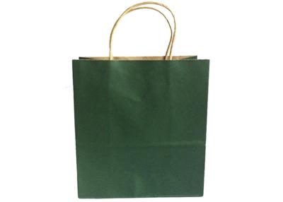 Cina Nuova borsa di lusso progettata della carta kraft di 120gsm con le maniglie torte e la stampa di logo in vendita
