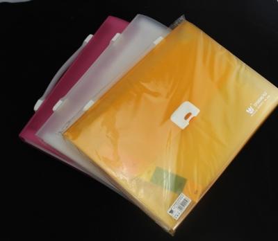China De uitzetbare Gele Omslagen van de Druk Plastic Envelop met Handvat Te koop