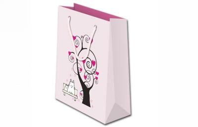 Cina Borse di carta personali riciclabili per la compera, sacchetti della spesa di carta del regalo con le maniglie in vendita