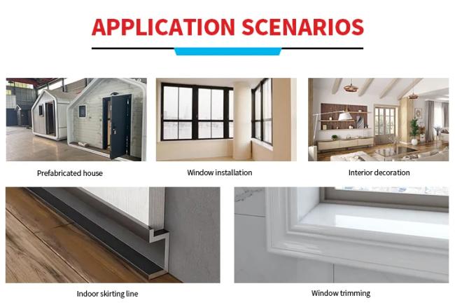 Black Glue 300ml Transparent Construction Neutral Sealant Outdoor