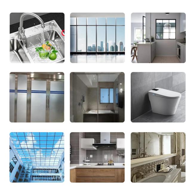 Door Window Structure Glue Glass Glue Neutral Silicone Sealant Transparent