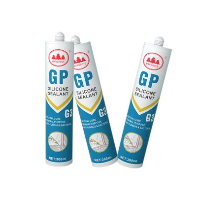 China Slumpability ≤1mm Glass Skylight Joint Acid Silicone Sealant for GP Silicone Sealant and GP Silicone Sealant for sale