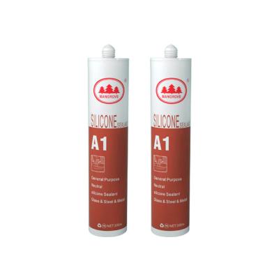 China Excellent Solvent Resistance and Bonding Strength Acid Silicone Sealant with Elastic Recovery 90% for sale