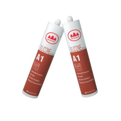 China Waterdicht Vinnig droogend azijnsilicone afdichtingsmiddel Witte vloerwand Buiten Te koop