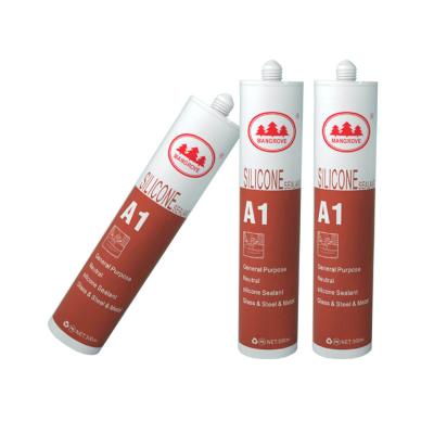 China Extreme Temperature Performance High Temperature Silicone Sealant with Acetic Acid Odor for sale