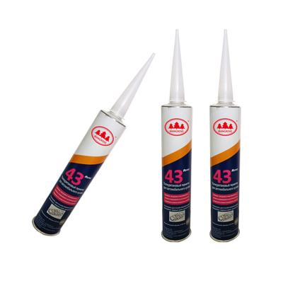 China HONGSHUYE 403 Forbidden Car Windshield Adhesive 590ml Black Auto Glass Glue for sale