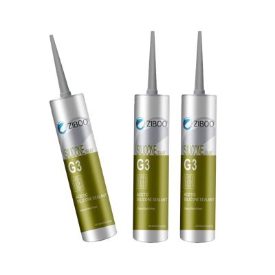 China Lente de sellado de silicona 300 ml de vidrio de aluminio en venta