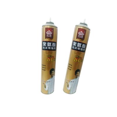 China Polyurethane Foam Adhesive Urethane Spray One Component Pu Foam Spray for sale