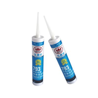 Cina Impermeabile Bianco Neutrale Rtv Silicone Sigilante Aluminio Finestra Cucina Bagno in vendita