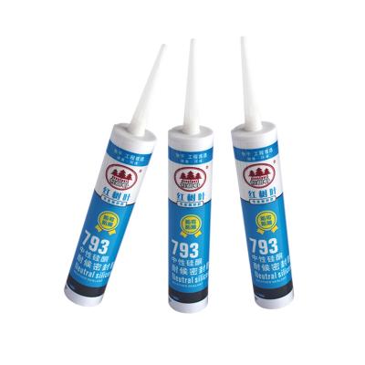 China Custom Waterproof Neutral Silicone Sealant 300ml for Construction Bathroom Kitchen Outdoor for sale