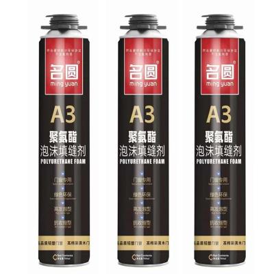China One Component Polyurethane Foam Liquid B2 Fire Class 52-57L Yield Sound Insulation for sale