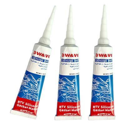 Cina Trasparente OEM RTV Gaschetta di cura acetica Silicone sigillante impermeabile per motore in vendita