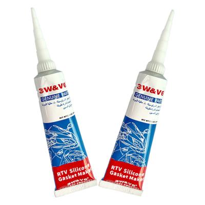China Fast Dry Rtv Silicone Gasket Maker Grey Silicone Adhesive Sealant Waterproof for sale