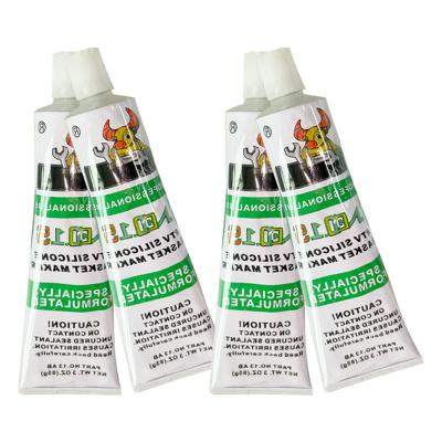 China Electronic Equipment Transmission Waterproof 85g Transparent RTV Silicone Sealant for sale