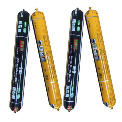 중국 중성 실리콘 구조 접착제 속건 투명 건축 용기 실란트 판매용