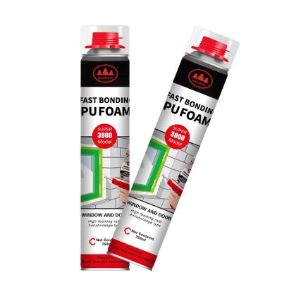 China Excellent Adhesion Polyurethane Foam Sealant Density 15.9 kg/m3 Chemical Resistance to Most Chemicals for sale