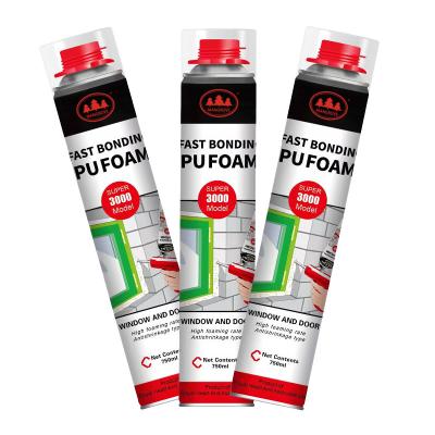 China Composto de Vedação de Espuma Expansível Resistente à Umidade para Água em Branco para Aplicações Profissionais à venda