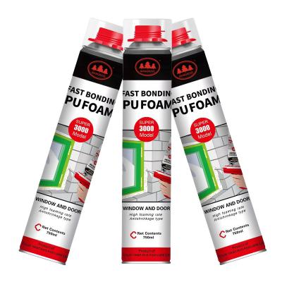 China High Flexibility Polyurethane Foam Expansion Seal White Color with Flexible Curing and Shrinkage Resistance for sale