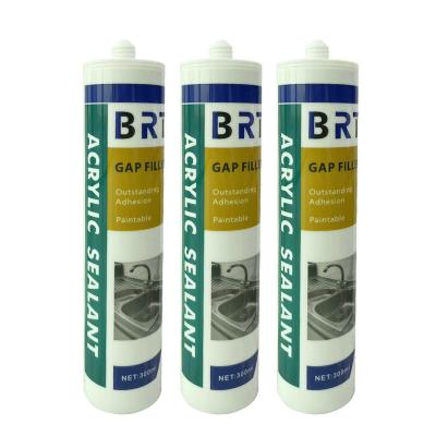 China Waterproof Acrylic Sealant White For Steel Aluminum Wood Roof Sheet for sale