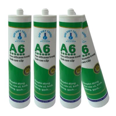 China Acetic Cure Adhesive for South East Asia Glass Aquarium Acetoxy Acid General Purpose Curtain Wall Silicone Sealant for sale