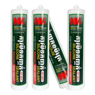 China Industrial Grade Acid Silicone Sealant for Strong and Resilient Sealing in Harsh Conditions for sale