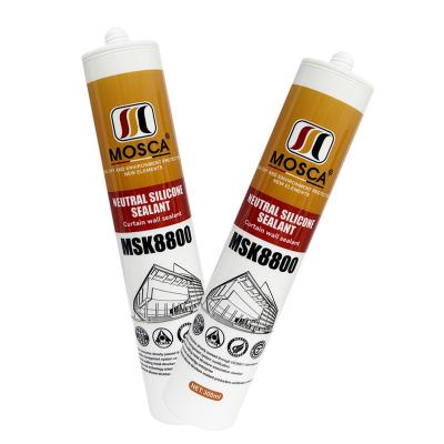 China Black Neutral Cure Silicone Adhesive Sealant Door Window Aluminum for sale