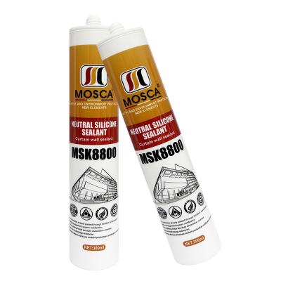 China OEM Factory White Neutral Silicone Sealant Adhesive Window Door Bathroom for sale