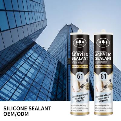 China Factory Direct Transparent Construction windows and Doors Adhesive Silicone Acetic Silicone GP for sale
