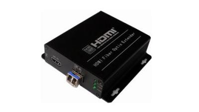 China HDMI Fiber Optic Extender via 2 LC optical fiber,uncompressed HDMI video format,up to 10KM with singlemode fiber for sale