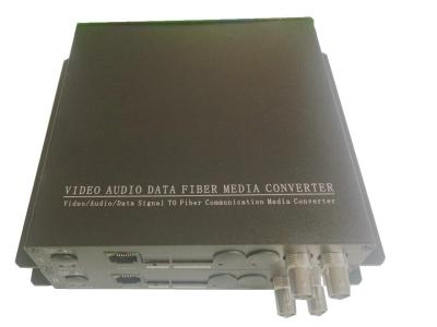 China High definition 1-CH 3G-SDI video with 1-CH 10/100 Ethernet to fiber multiplxer,singlemode for sale