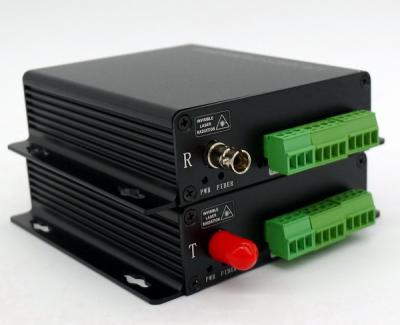China Banlanced audio over fiber optic converter with Phoenix connector(Green plug),FC/ST/SC OP for sale