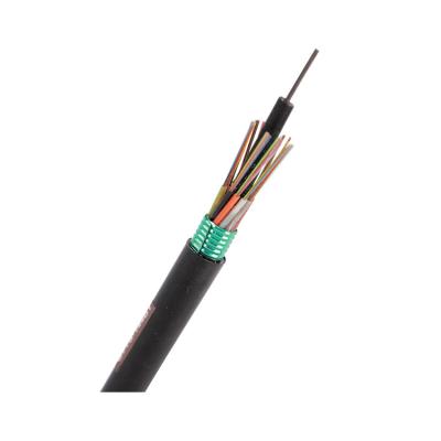 China Openlucht van de de Wijze Gepantserde Vezel van GYTS G652D Enige Optische Kabel 2 Kern 48 72 96 144 288 Te koop