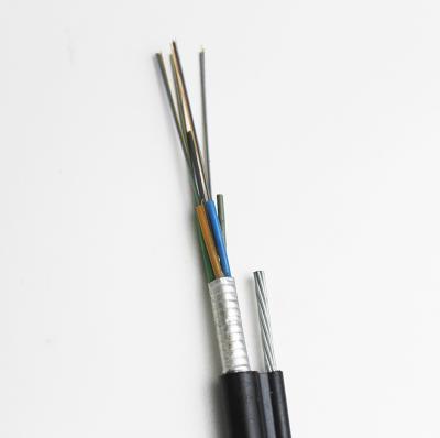Cina Figura aerea all'aperto Gyxtc8s 24 di Ftth fibra del cavo ottico dei 12 centri autosufficiente in vendita