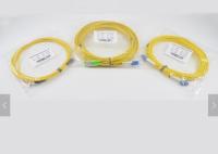 China LC to SC Fiber Optic Patch Cord Single Mode 3.0mm Low Insertion Loss for sale